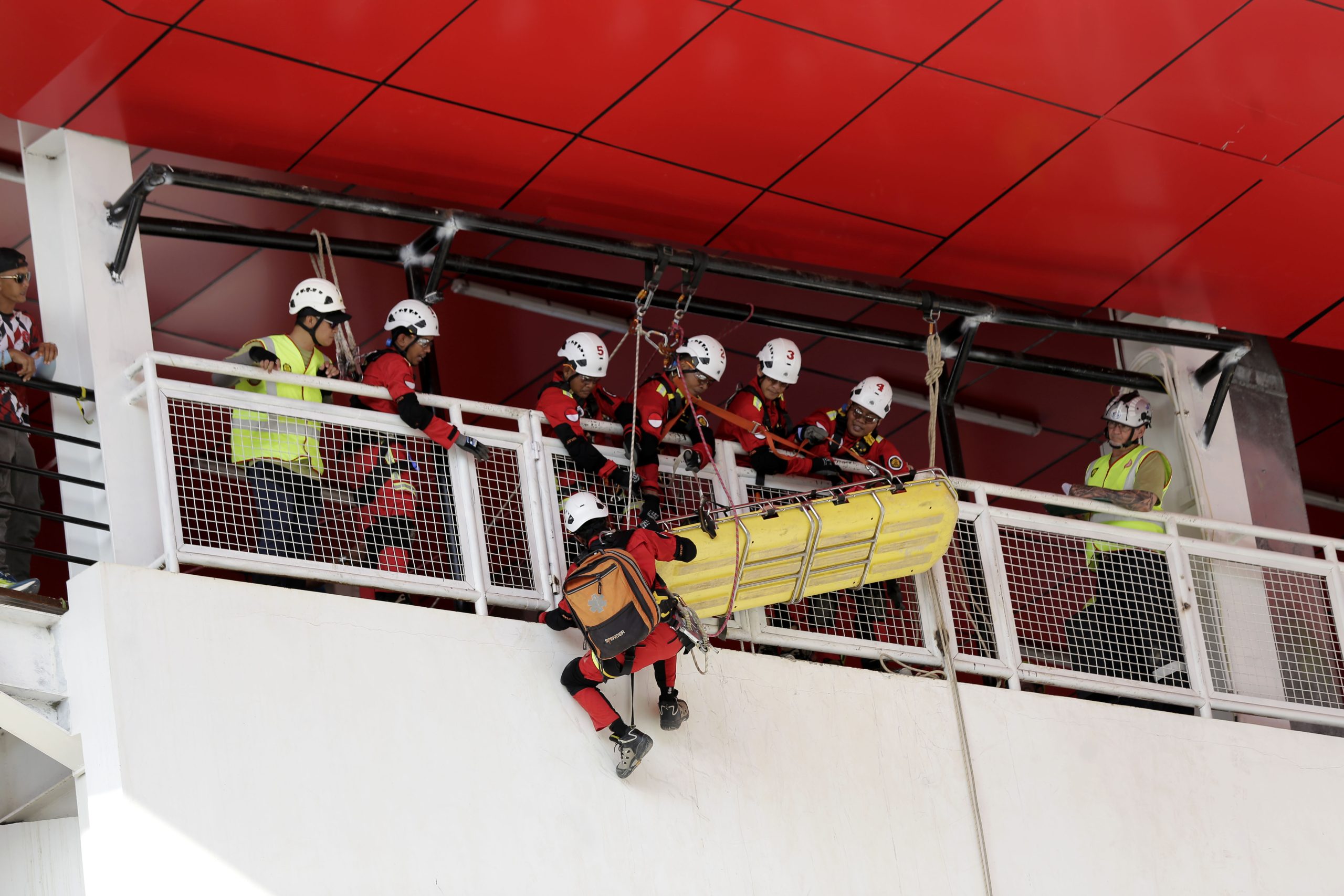 CHALLENGE 02: HIGH ANGLE RESCUE (HAR) - Indonesia Fire and Rescue Challenge